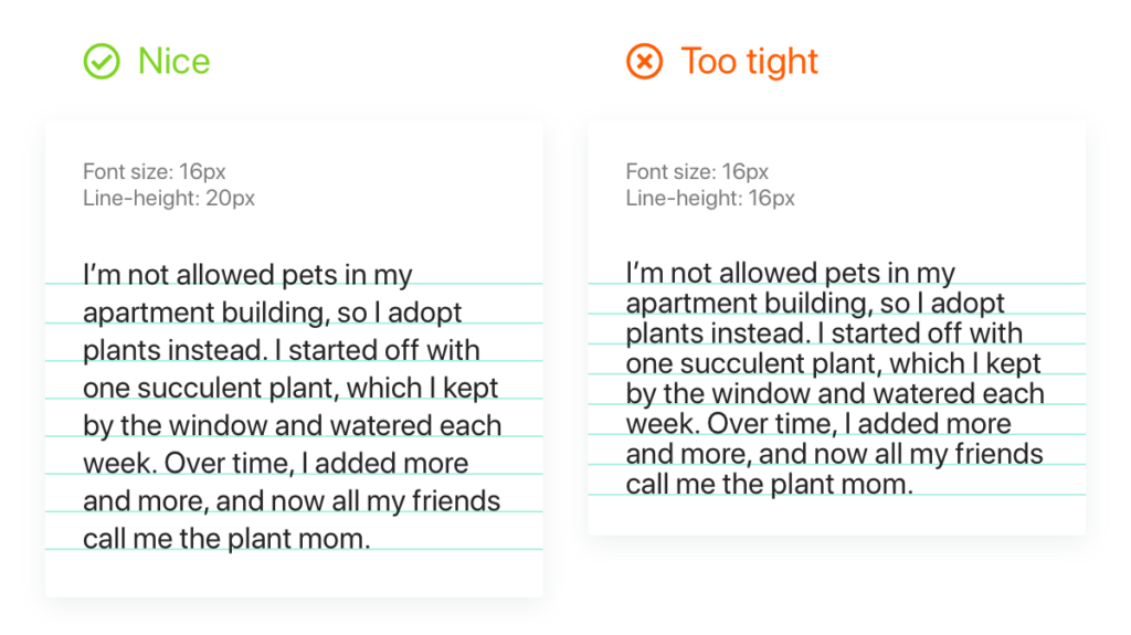 5 examples of email typography best practices